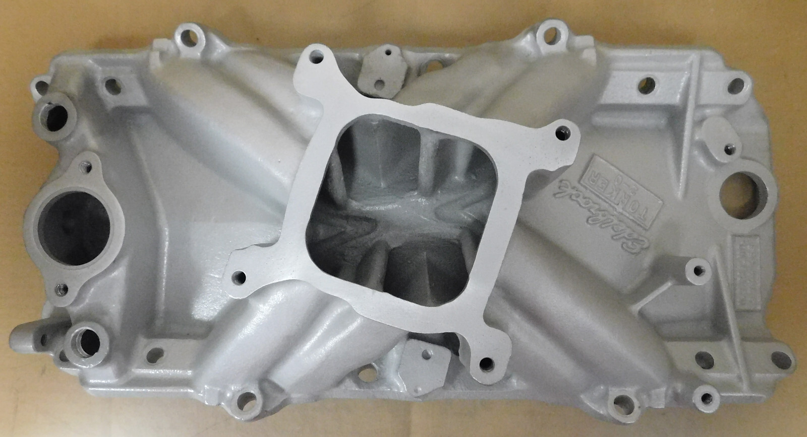 Edelbrock Torker 2-0 Intake Manifold 4bbl Model 2740 BBC Oval Port for ...