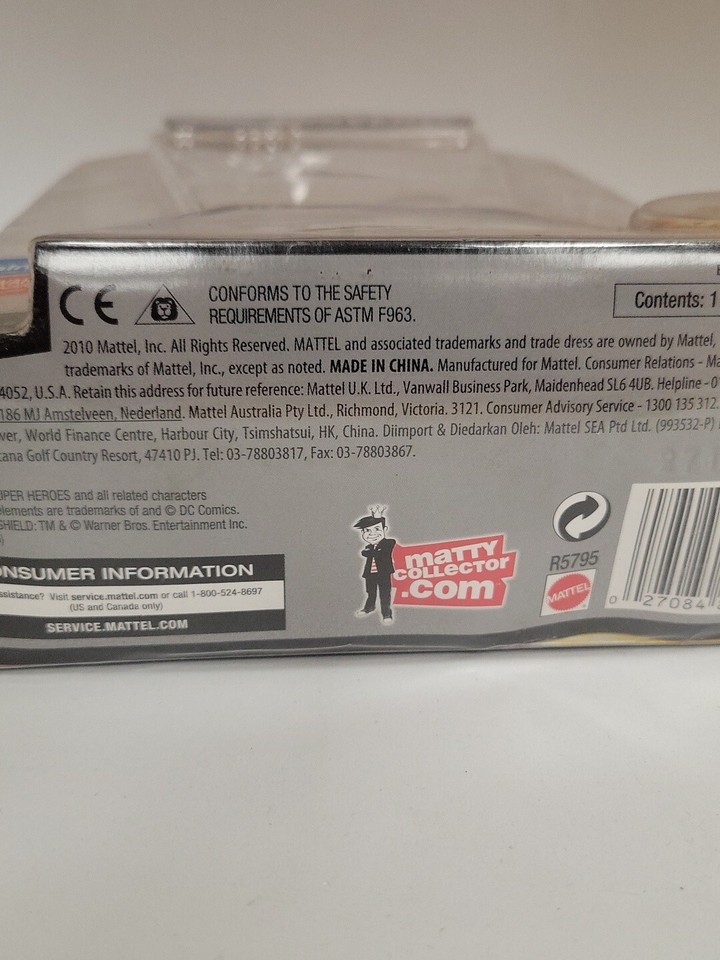 DC UNIVERSE CLASSICS ULTRA HUMANITE BAF WAVE 14 GOLD METAL MEN FIGURE ...