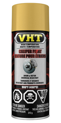 2X VHT SP736 GOLD Brake Caliper Paint, Calipers, Drums, Rotors Paint ...