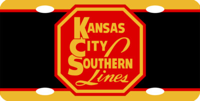 Kansas City Southern Logo Railroad Train License Plate | eBay