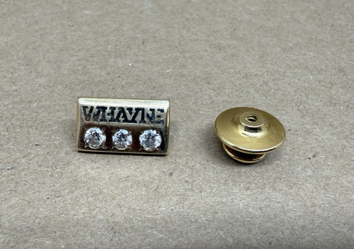 Vintage CTC 14k Whayne Service Pin with 3 Diamonds 2.6g | eBay
