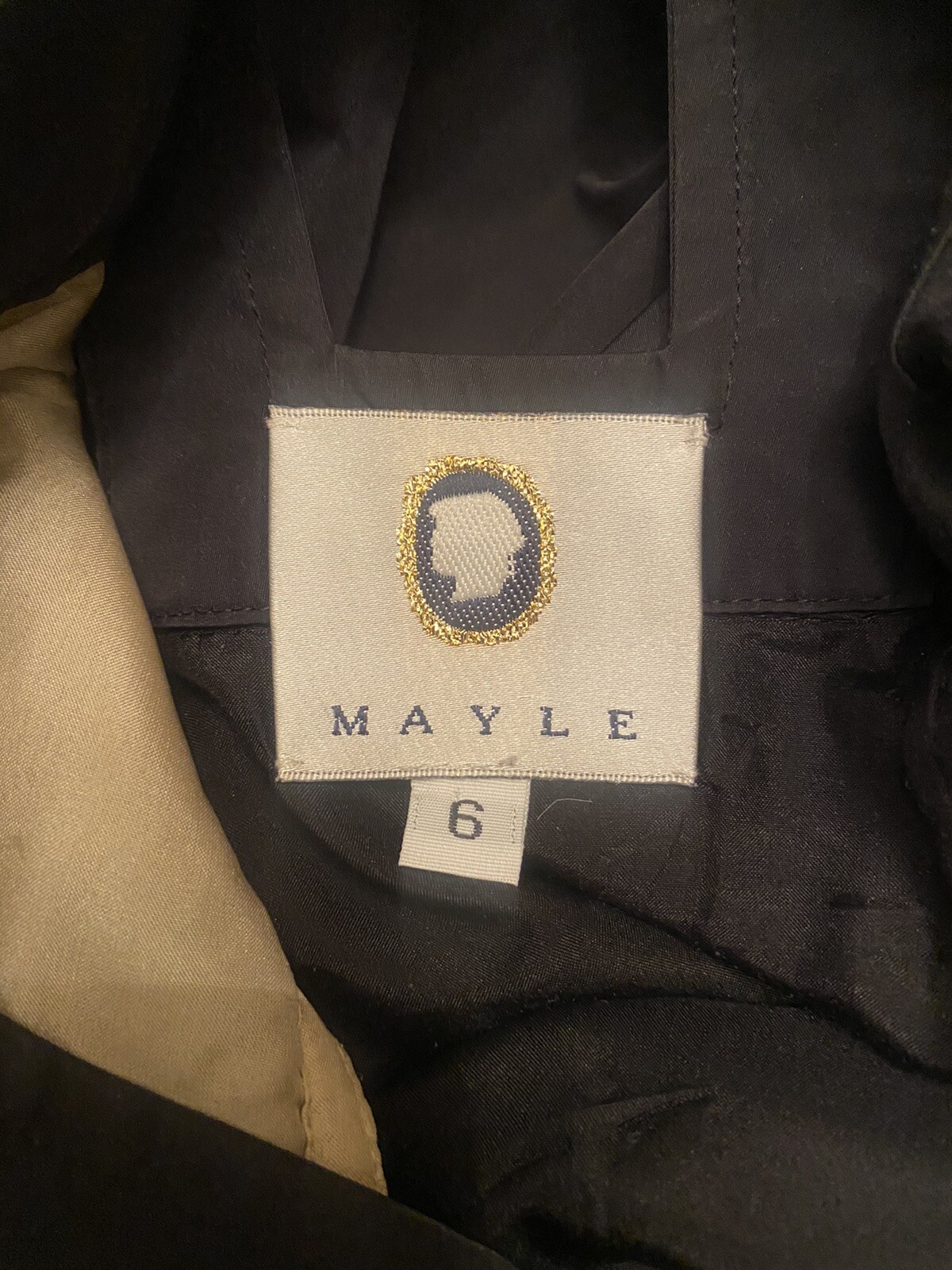 Anthropologie Mayle Sz 6 Black Dress Adorable | eBay
