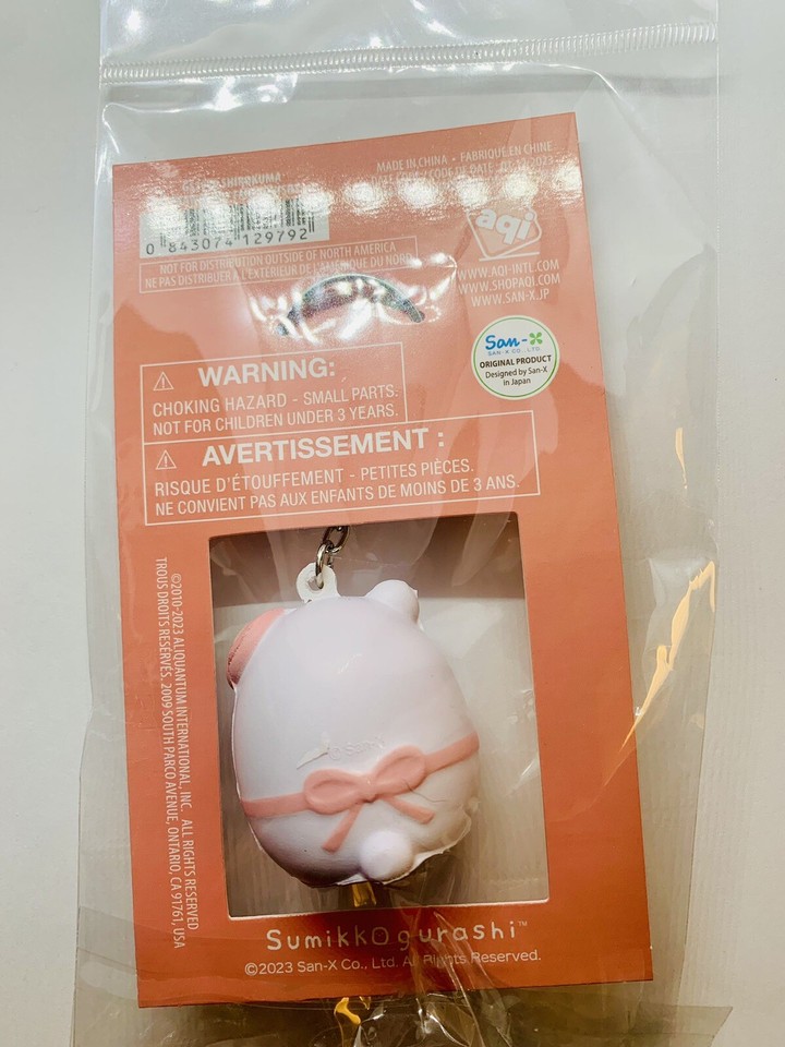 San-x Sumikkogurashi Squishy Scented Keychain, Strawberry Fair Series ...