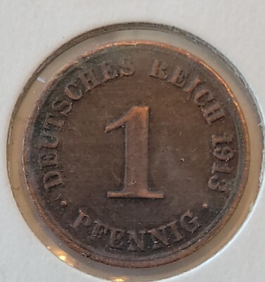 Germany 1913A pfennig copper coin 1621 | eBay