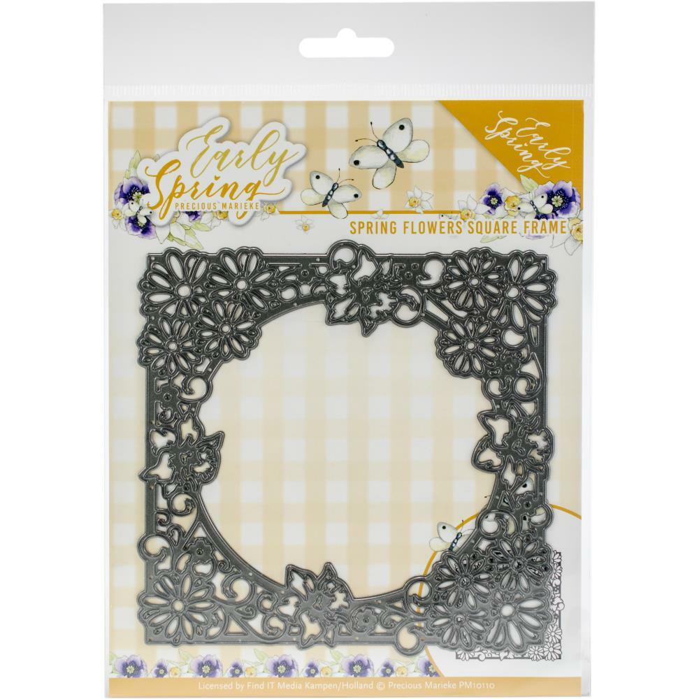 SPRING Flowers Frame Die Cutting Dies Find It Trading Precious Marieke ...