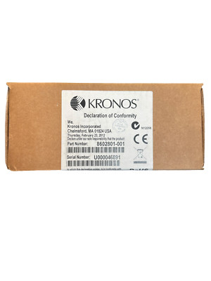 Kronos Touch ID Biometric Reader | 8602801-001| NEW | eBay