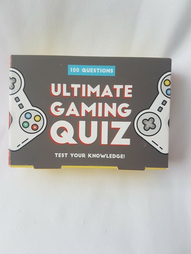 Gaming Quiz TRIVIA Questions Challenge Knowledge Serios Gamer Quiz ...