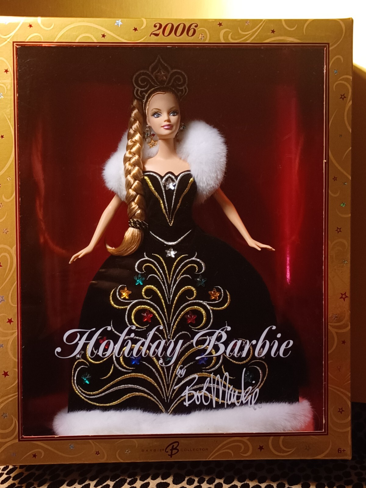 Mettel's Masterpiece With 2006 Holiday Barbie Doll by Bob Mackie ...