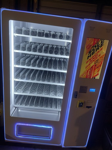 Large Vending Machine With Bill Collector And Nayax Card Reader | eBay