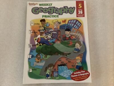 Weekly GEOGRAPHY Practice, 36 Weeks, Answer Key, Grade 5, Steck Vaughn ...