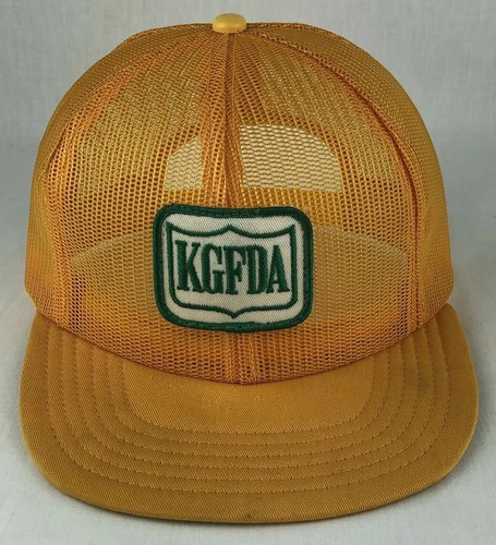 KGFDA Kansas Grain Feed Dealers Patch SnapBack Trucker All Mesh Hat Cap ...