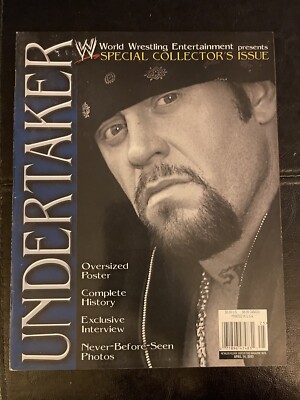 WWE The Undertaker Magazine April 2003 Vintage Wrestling Special ...