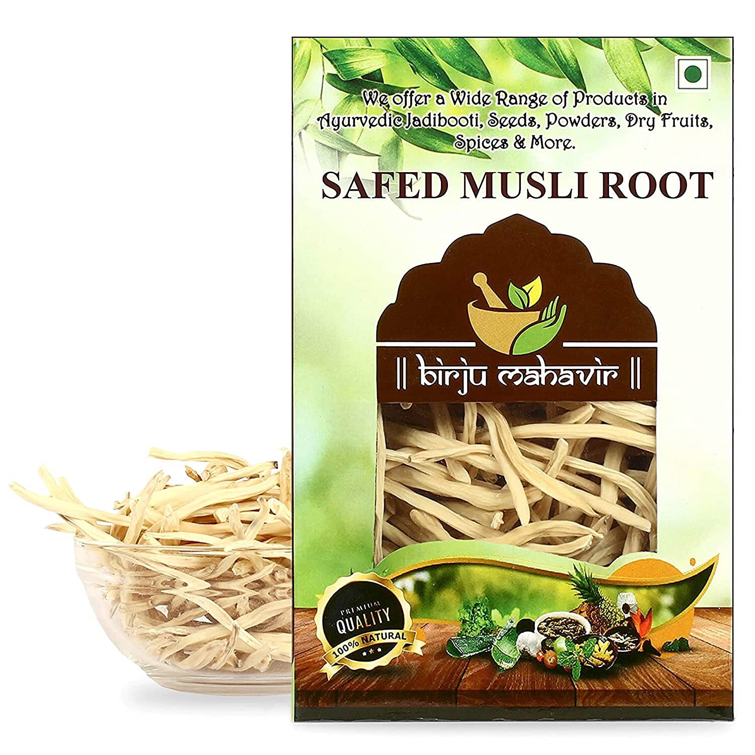 Combo Pack of Safed Musli - Ashwagandha - Kaunch - Shatavari Root 100 ...