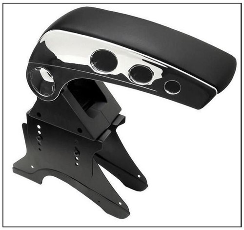 For Renault Laguna Clio Megane Universal Chrome Car Armrest Arm Rest ...