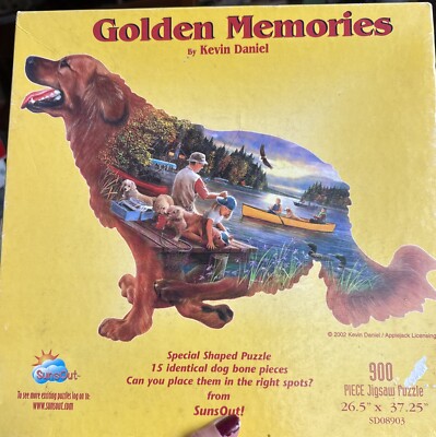 Vintage Golden Memories Puzzle By Kevin Daniel, 900 Pieces | eBay