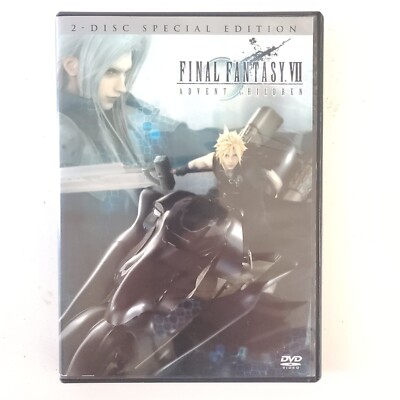 Final Fantasy VII: Advent Children (DVD 2-Disc Special Edition Set) NEW ...