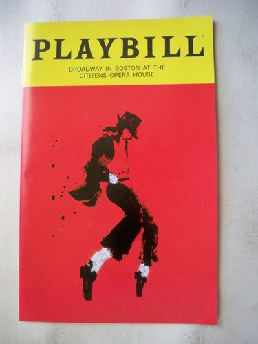 MJ THE MUSICAL Playbill MICHAEL JACKSON / ROMAN BANKS Tour BOSTON 2024 ...