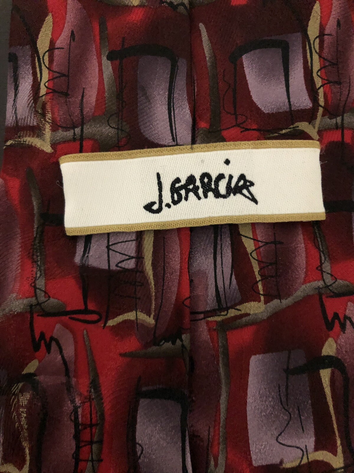 J. Garcia Mens Limited Edition Tie, Collection 42 “Ne… - Gem