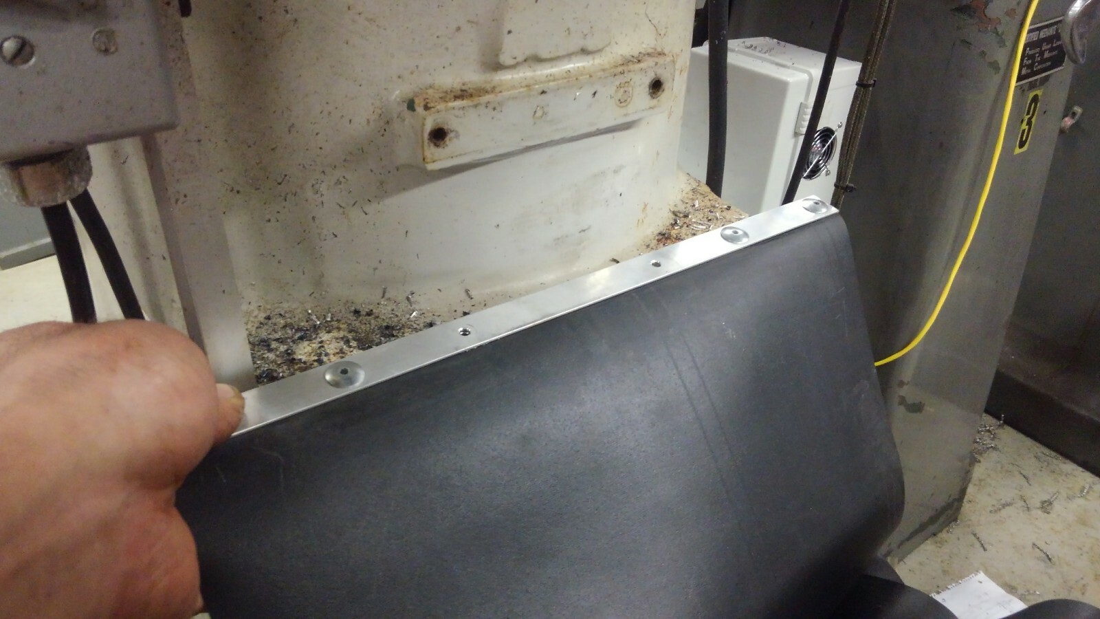 MADE IN USA Bridgeport Milling Machine Way Cover, Back Column, DRO ...