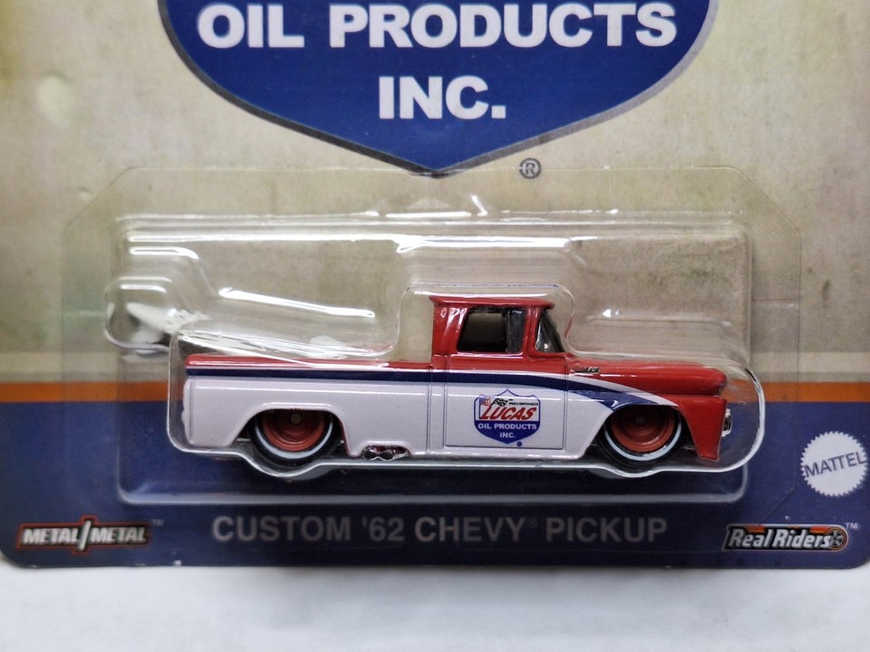 Hot Wheels Pop Culture Vintage Oil Lucas Custom '62 Chevy Pickup LOOSE ...