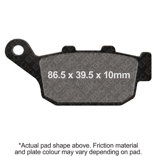 EBC Motorcycle Brakes FA140HH Double-H Sintered Pads | eBay