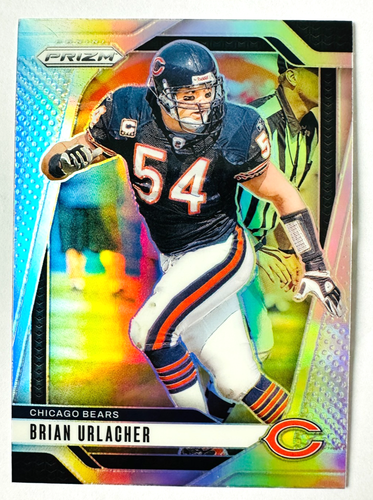 2024 Panini Prizm Brian Urlacher SILVER Prizm Card #52 Bears Legend! | eBay