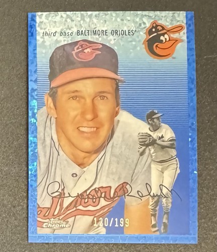 2023 Topps Chrome Platinum Anniversary - Brooks Robinson #46 Blue Mini ...