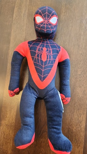 Marvel black red Spider-Man Miles Morales Plush doll figure 12"-13 ...