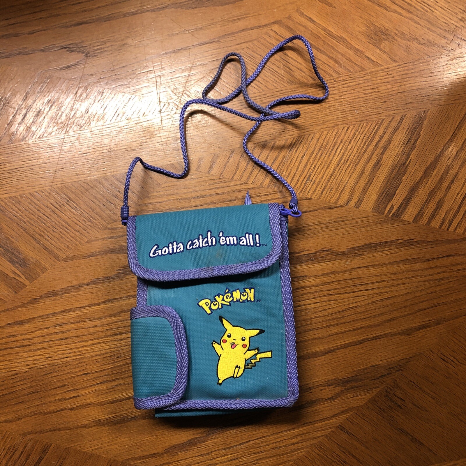 Pokemon Pikachu Gotta Catch ‘Em All! GameBoy Carrying Case Travel Bag ...