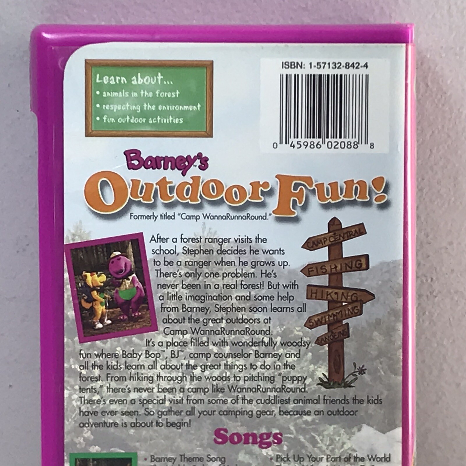 Barneys Outdoor Fun (VHS, 2003) for sale online | eBay
