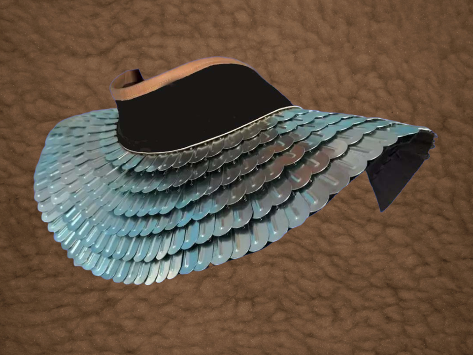 Medieval Scale Armor Collar | Metal Shoulder Pauldron for LARP, Cosplay ...