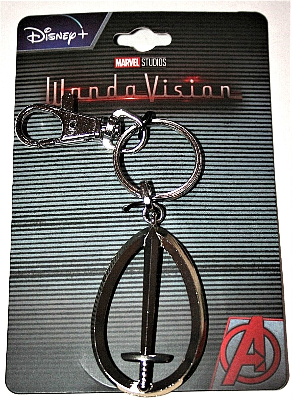 Marvel Studio WandaVision Sword Key Chain New Vision Scarlet Witch S.W ...