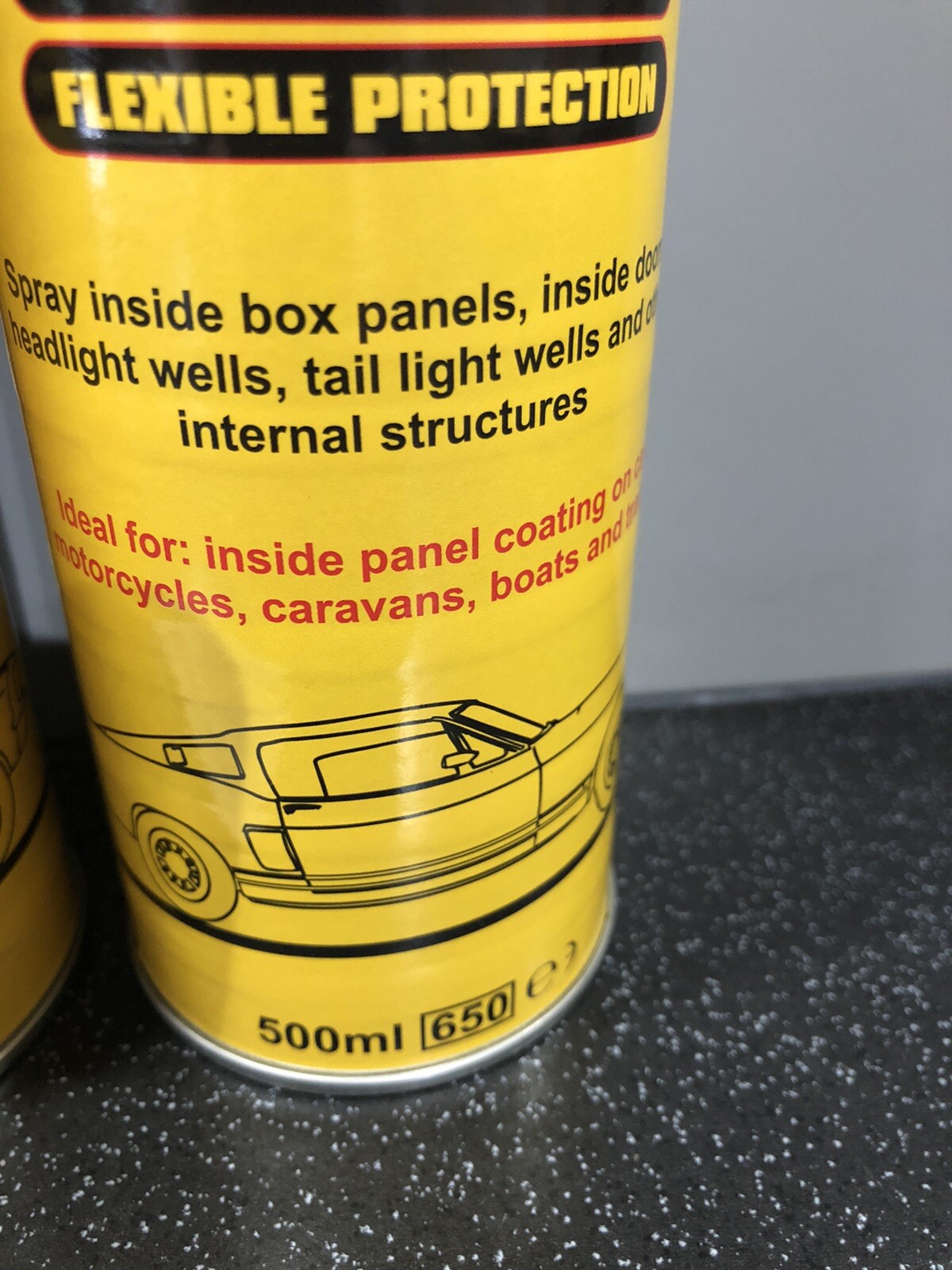 4X SILVER HOOK CLEAR WAX COATING WAXOYL SPRAY RUST PROOFING FOR CARS ...