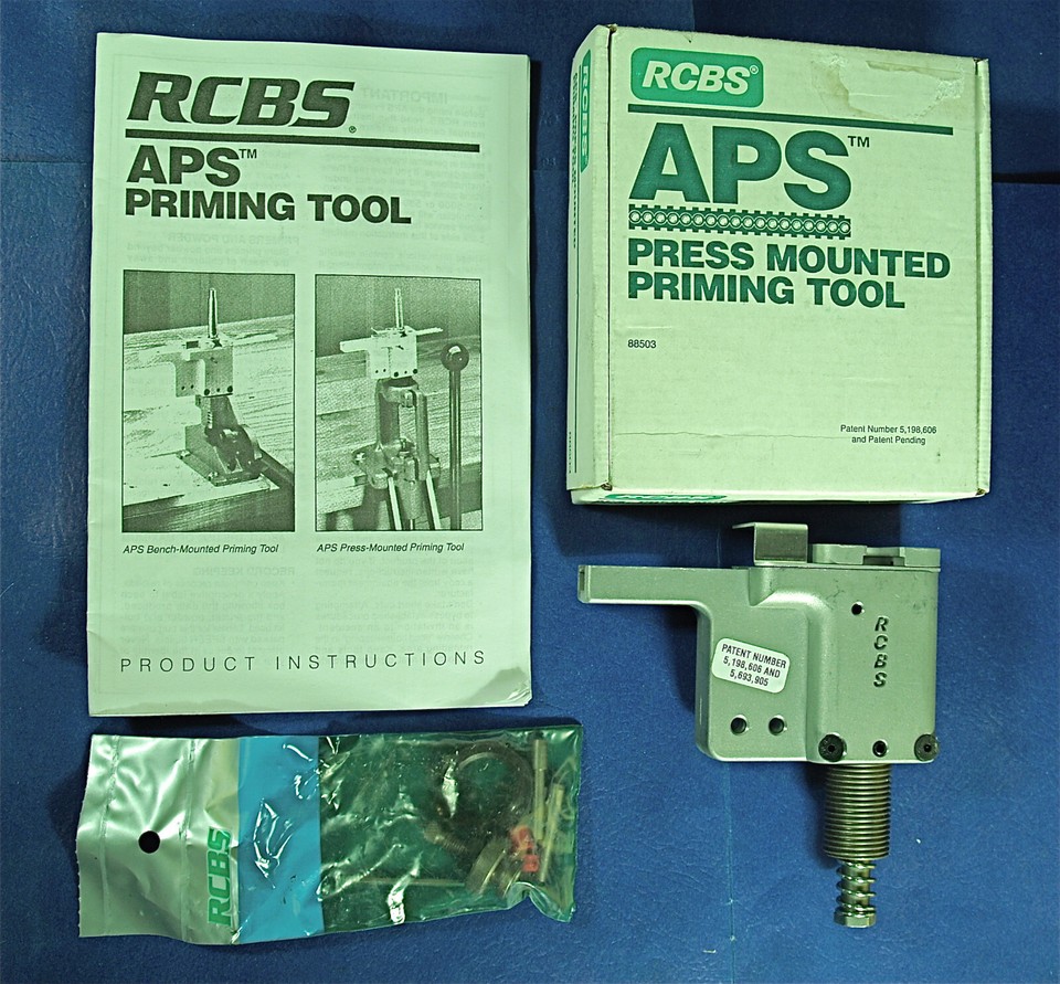 RCBS APS Press Mounted Priming Tool-(88503)-Factory NOS-In box | eBay
