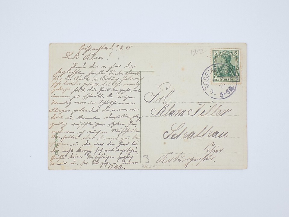 Original WWI Imperial German & Austrian Postcard - 1915 Patriotic ...