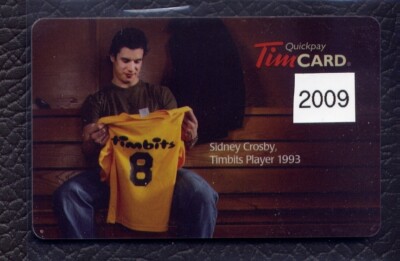 Sidney Crosby Timbits Player (1993) Tim Hortons 2009 Collectible Card ...