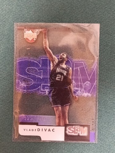 2000-01 Upper Deck Slam - Extra Strength Silver Die-Cut #48 Vlade Divac ...