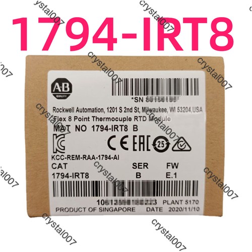 Allen-Bradley 1794-IRT8 Flex 8 Point Thermocouple RTD Module 1794IRT8 ...