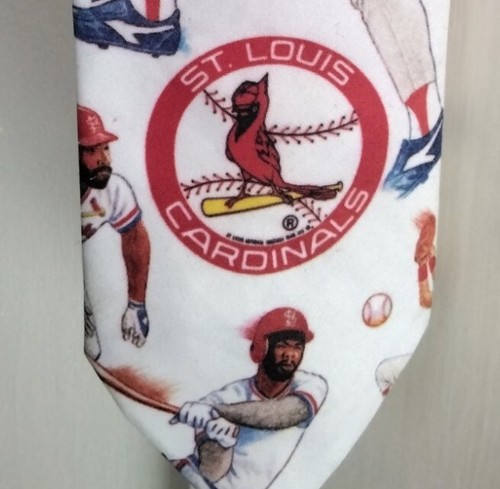 Vintage St Louis Cardinals Neck Tie Ralph Marlin Mens MLB | eBay