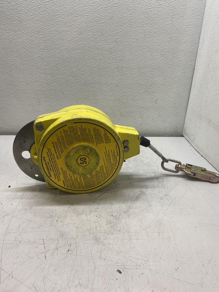 Buckingham 5201-50 Retractable Life line Device 350 lbs Capacity, 50ft ...