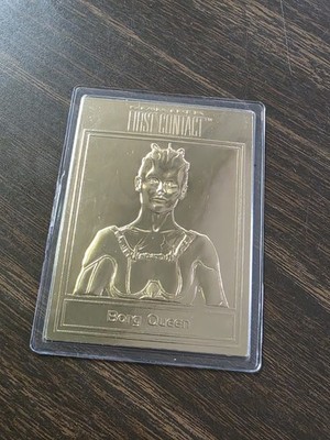 Star Trek 22kt Gold Card – Borg Queen – Sealed – Danbury Mint | eBay