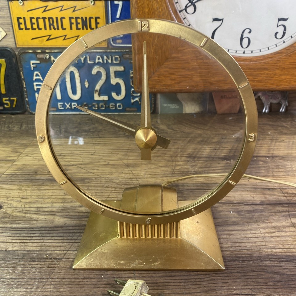 vintage 1952 Jefferson Golden Hour, mystery clock, rare find ...
