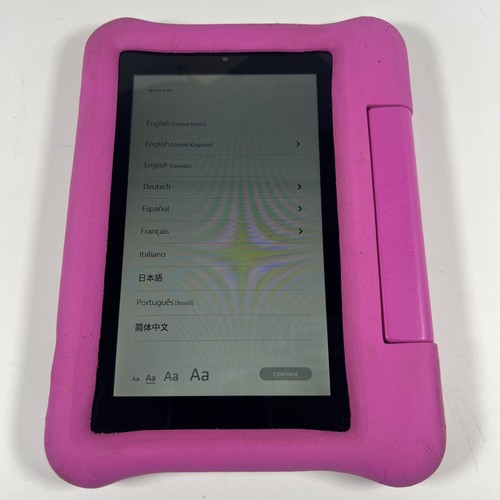 Amazon Fire 7 9th Gen Kids Edition | Model M8S26G | 16GB | Pink ...