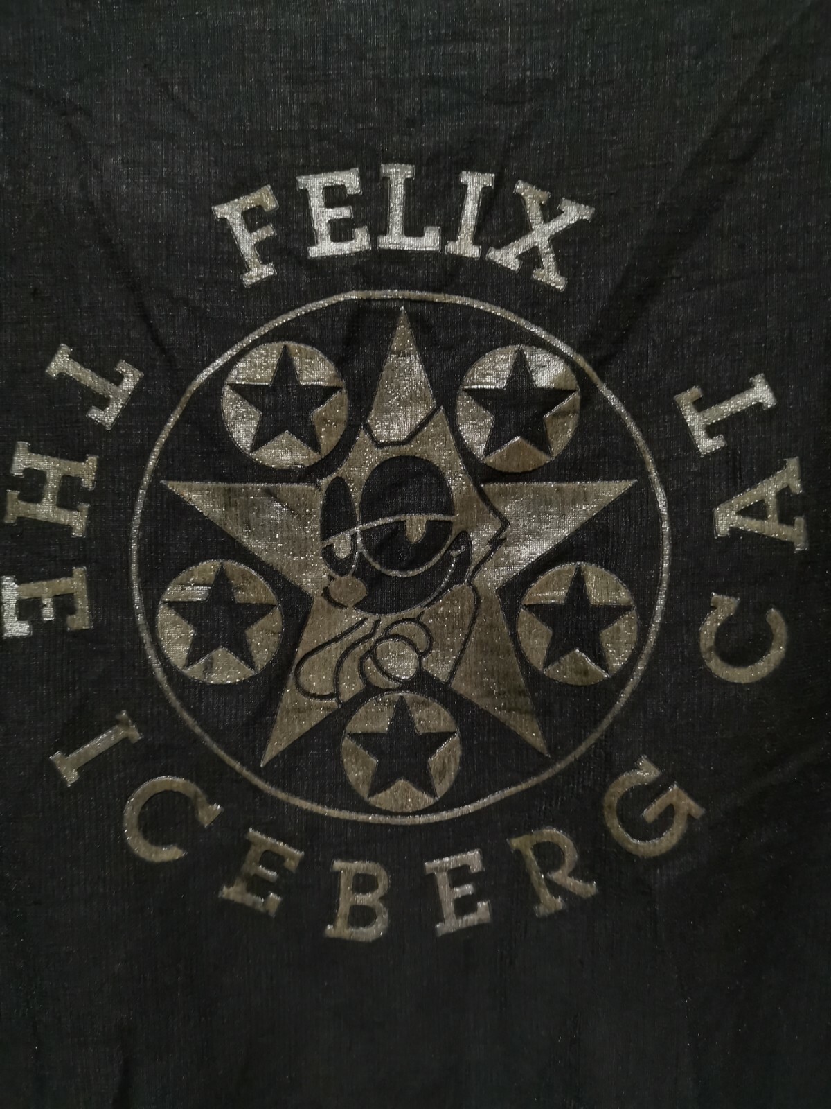 VINTAGE ICEBERG FELIX THE CAT SPELL OUT HISTORY ITAL… - Gem