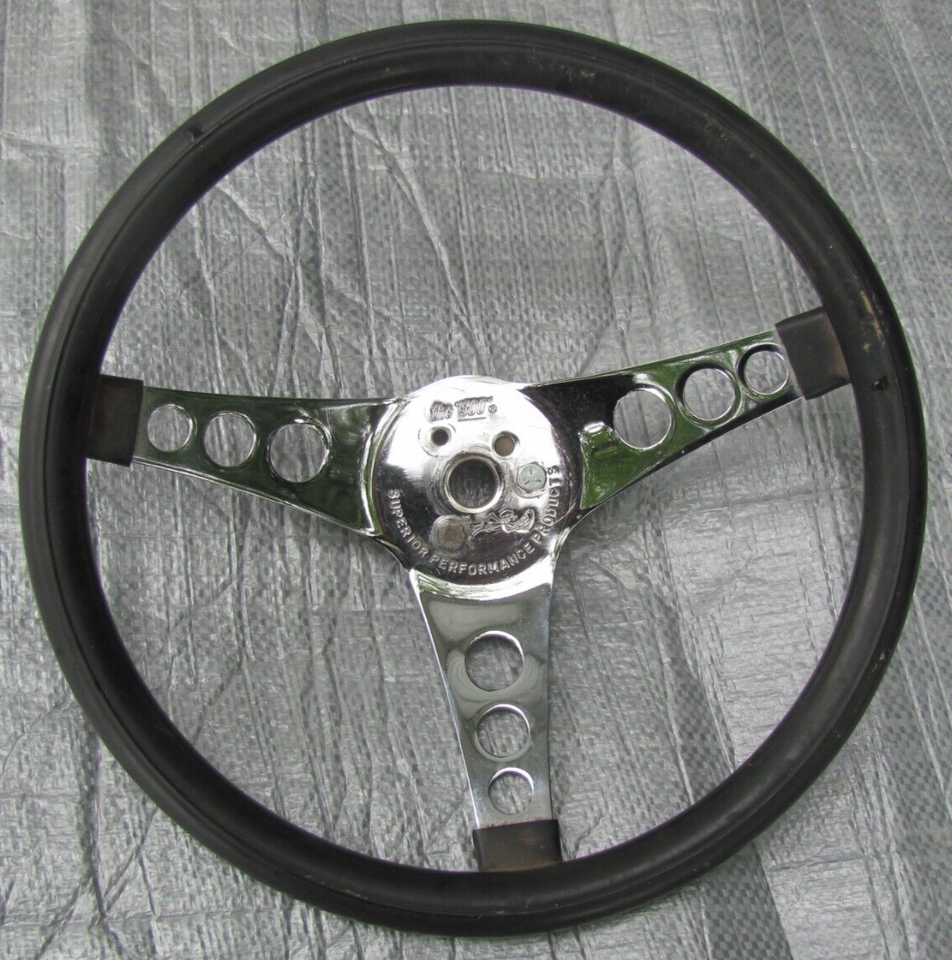 VINTAGE GENUINE SUPERIOR PERFORMANCE 500 CUSTOM RACING HOT ROD STEERING ...