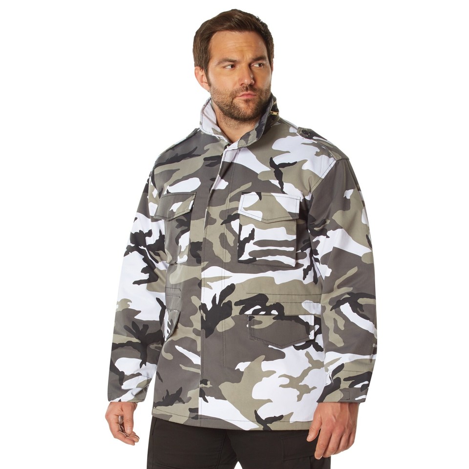 M-65 Field Jacket Army Tactical Field Combat M65 with Liner by Rothco ...