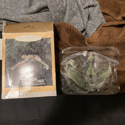 Hallmark Magic Ornament Star Trek TNG Klingon Bird of Prey Light | eBay