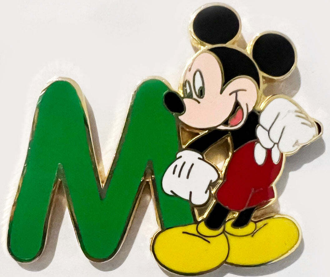 Mickey Mouse Letter M