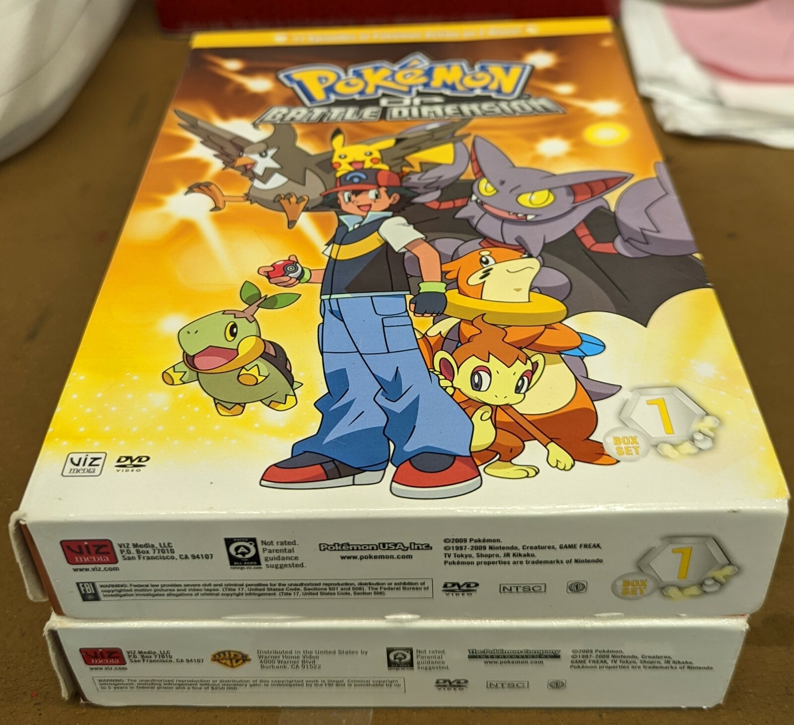 Pokemon DP Battle Dimension Box Set 1 & 3 DVD | eBay