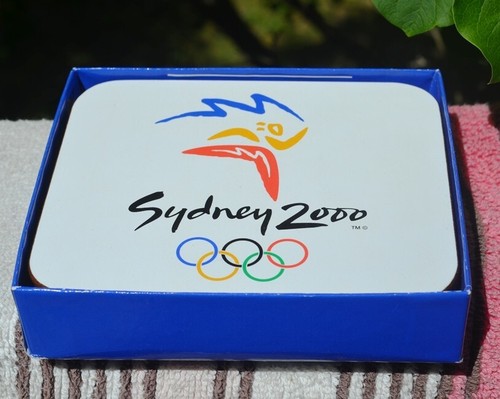 VINTAGE 2000 SET OF 6 JASON COASTERS-THE MILLENNIUM COLLECTION SYDNEY ...